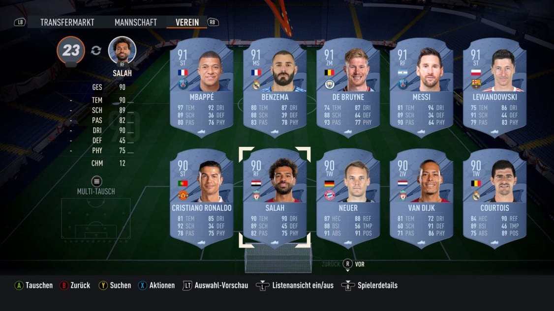 FIFA 23 leak: ecco i giocatori con gli overall più alti - UAGNA