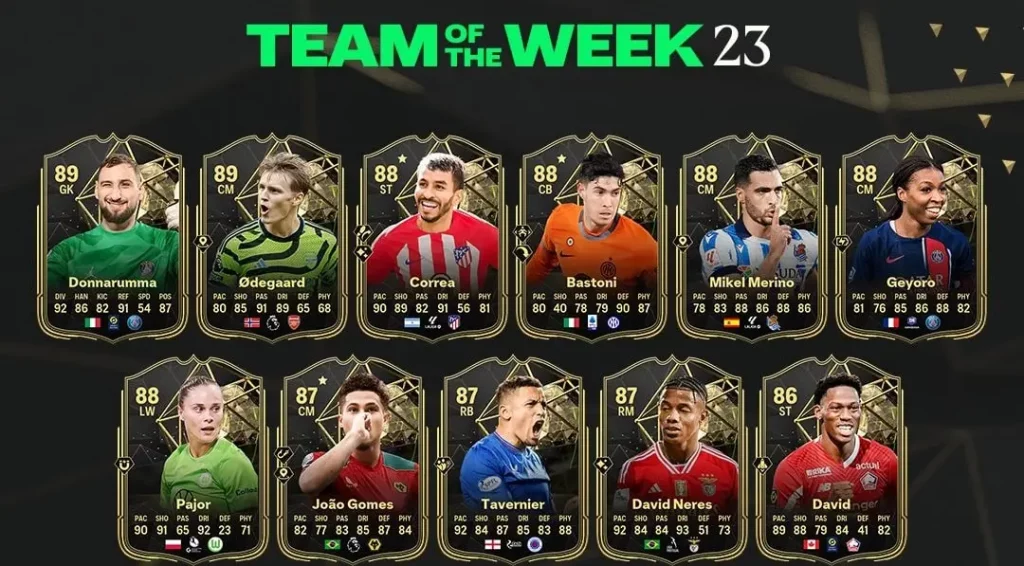 EA Sports FC 24 – Squadra della Settimana 23 su Ultimate Team - UAGNA
